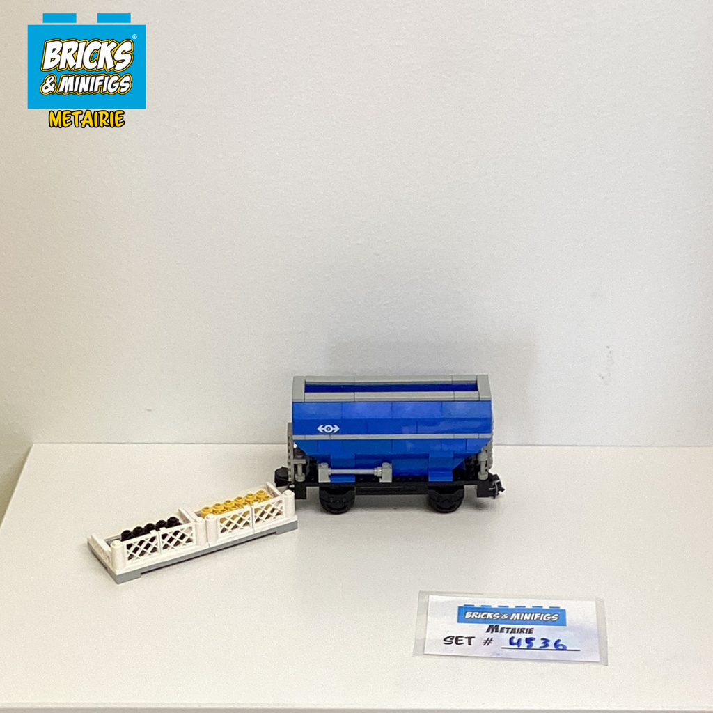 4536 Blue Hopper Car (U2) – Bricks & Minifigs Metairie