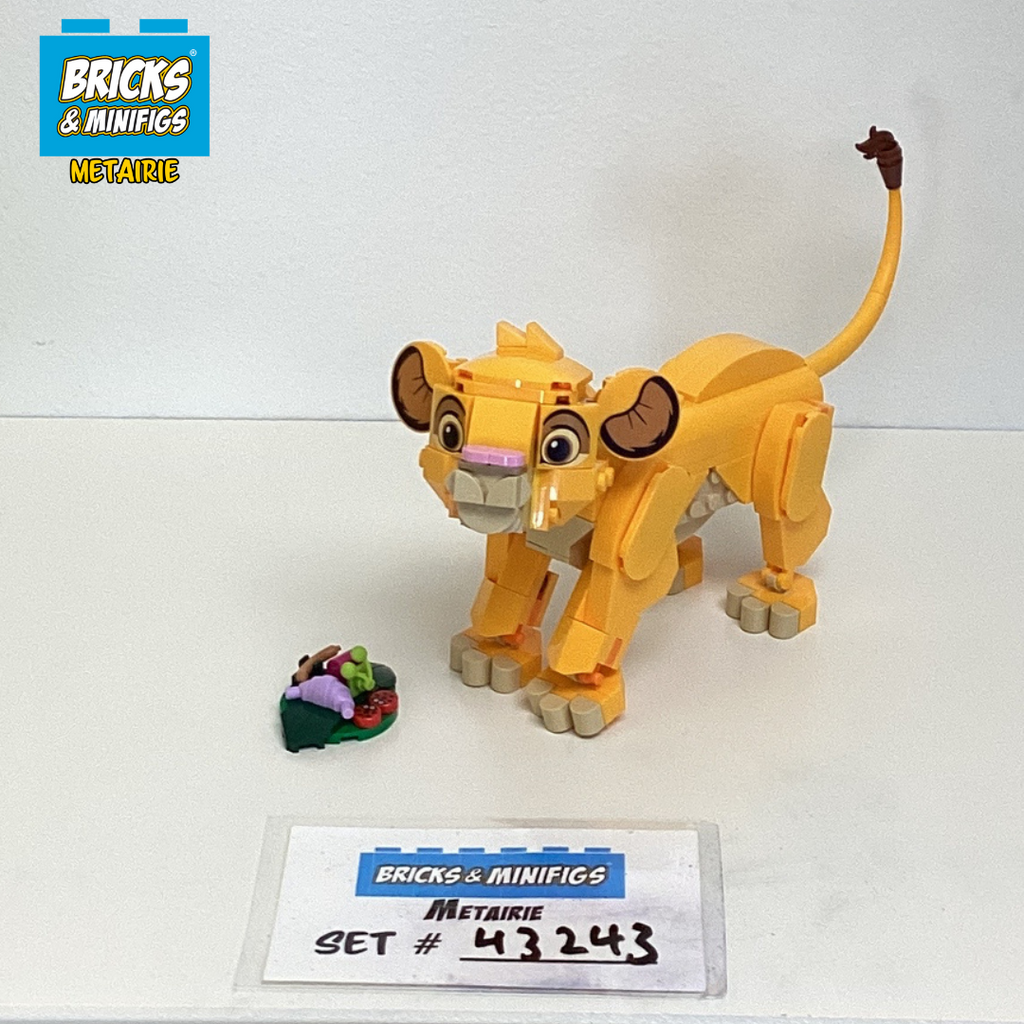 43243 Simba the Lion King Cub (U) – Bricks & Minifigs Metairie