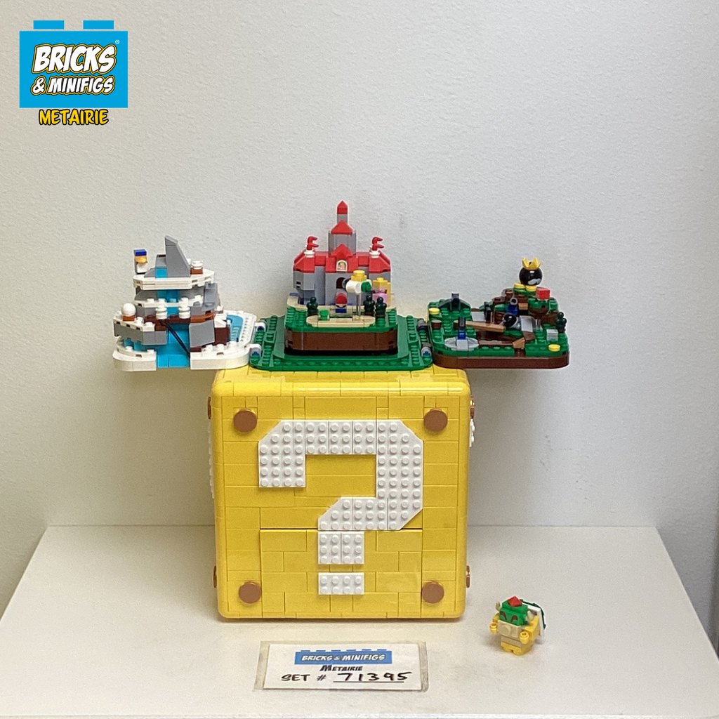 71395 Super Mario 64 Question Mark Block (U) – Bricks & Minifigs Metairie