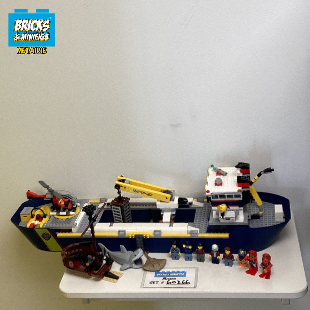 60266 Ocean Exploration Ship (U) – Bricks & Minifigs Metairie