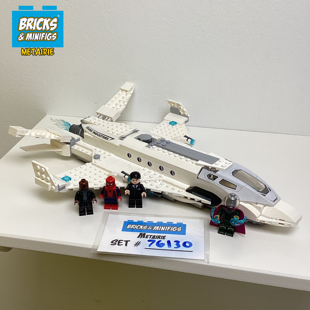 76130 Stark Jet and the Drone Attack (U) – Bricks & Minifigs Metairie