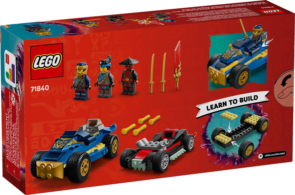 71840 Rogue vs. Drix Race Car Duel – Bricks & Minifigs Metairie