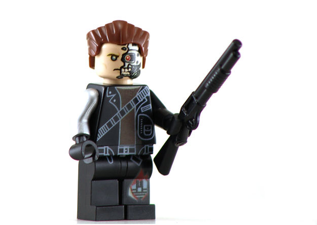 BKB Terminator CUSTOM MINIFIGURE – Bricks & Minifigs Metairie