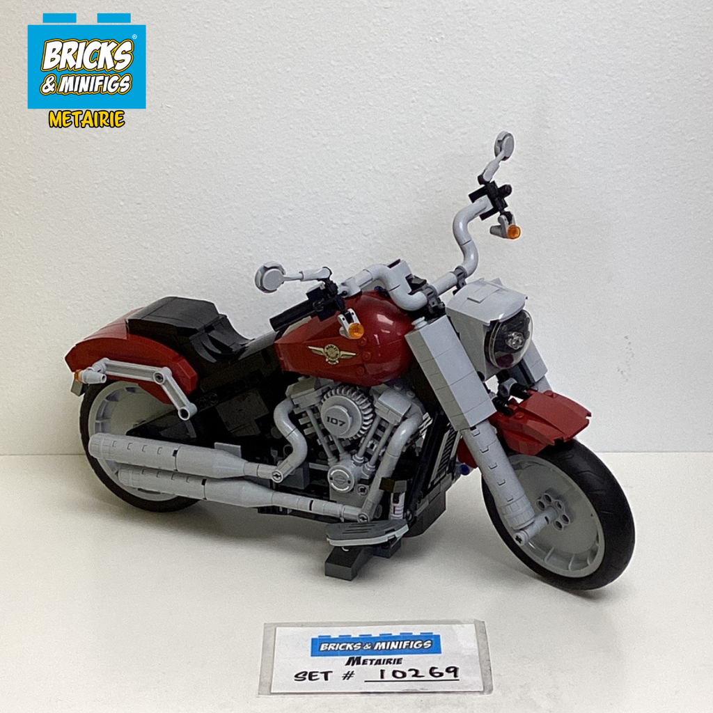 10269 Harley-Davidson Fat Boy (U) – Bricks & Minifigs Metairie