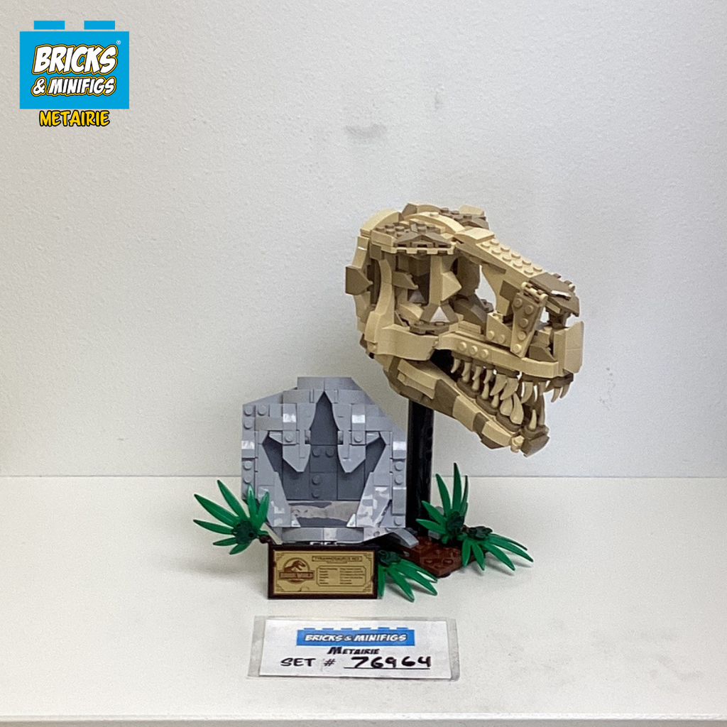 76964 Dinosaur Fossils: T. rex Skull (U) – Bricks & Minifigs Metairie