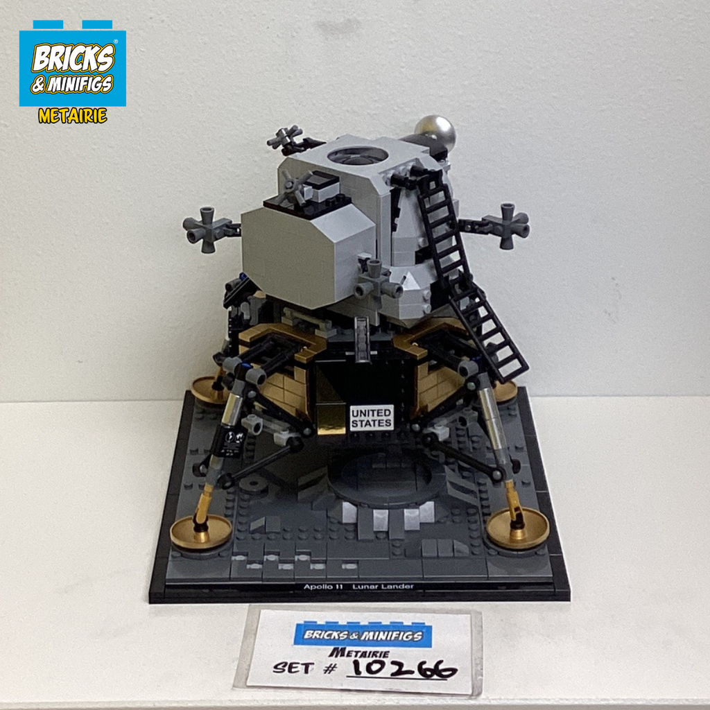 10266 NASA Apollo 11 Lunar Lander (U2) – Bricks & Minifigs Metairie